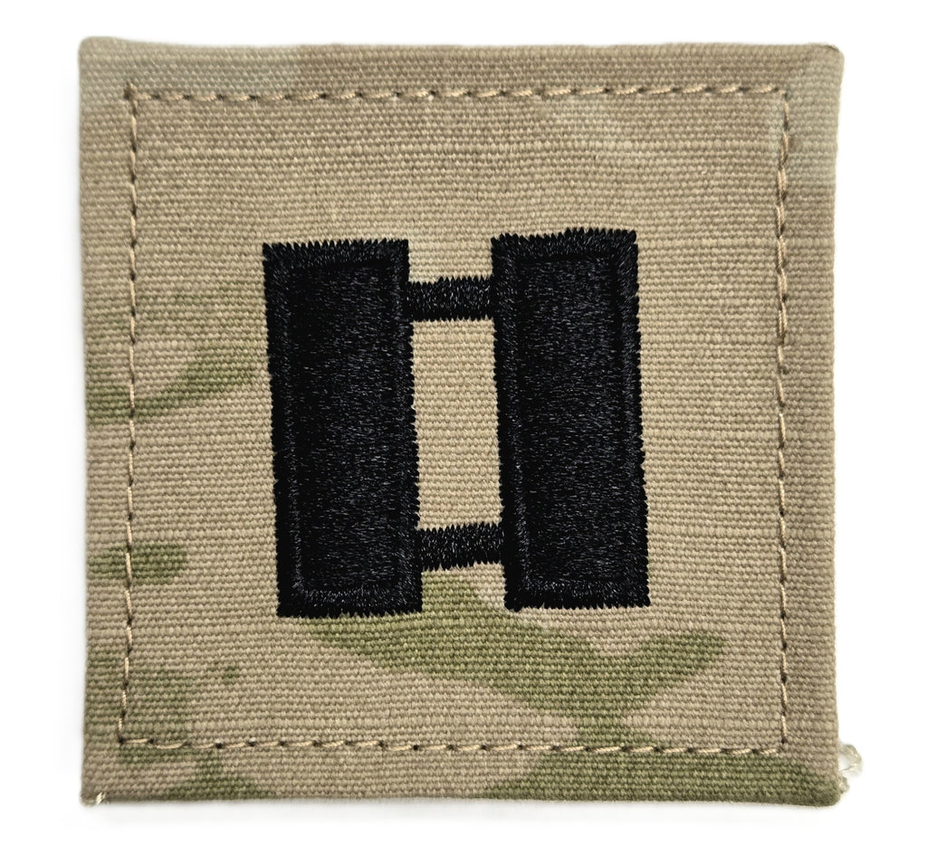 RANK W/VELCRO CAPTAIN OCP - 850 – General Jackson's